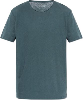 AllSaints Homme, Tops, Bleu, Taille: M Figure T-Shirt