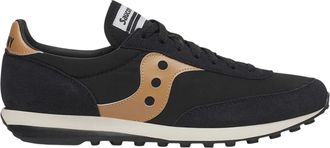Saucony 80 Sneaker f&uuml;r Herren/Damen Unisex, Wildleder (Schwarz)
