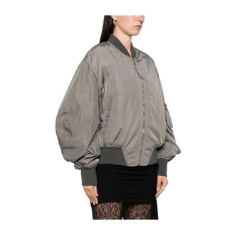 The Attico Femme, Vestes, Gris, Taille: 34 FR Veste Grise Vêtements Aw25