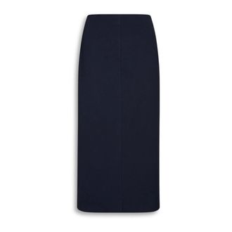 Elena Miro Jupe crayon en jersey Milano - Femme - Jupes - Bleu - Taille: 48 FR