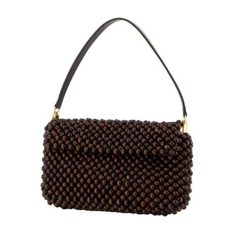 Staud Womens Timmy Shoulder Bag Brown Other
