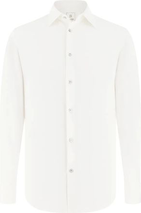 Boggi Milano collar button shirt - Wei&szlig;