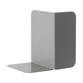 MUUTO Serre-livres Compile - Gris - Acier laqué - Designer Cecilie Manz