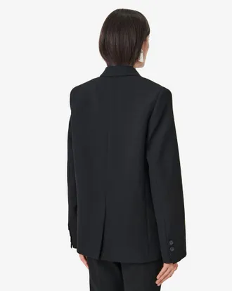 Iro Single-Button Wool Blazer - Black