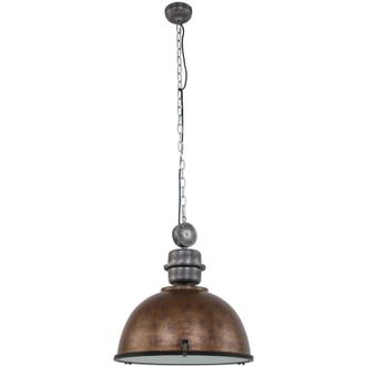 Steinhauer Steinhauer - suspension - Bikkel - marron - verre m&eacute;tal - &oslash; 52cm
