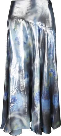 Diesel Femme, Jupes, Bleu, Taille: 36 FR Maxi Skirts