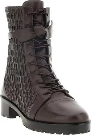 Alexandre Birman Clarita Combat Boot - Plum