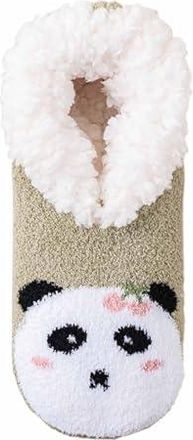 Generic Lettre ornement pour bas et chaussons dhiver dint&eacute;rieur doubl&eacute;s en polaire confortable avec silicone pour plus de chaleur et de confort porte-jarretel