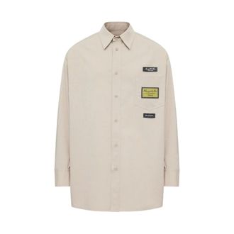 Maison Margiela Herren, Shirts, Beige, LGr&ouml;&szlig;e