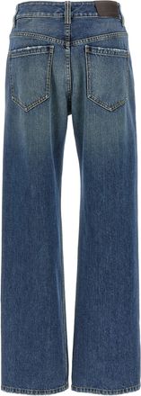 Brunello Cucinelli Contemporary Loose Cotton Denim Jeans - Blue