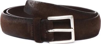 Orciani unisex, Accessoires, Brun, Taille: 105 CM Cloudy Suede Belt
