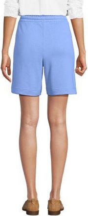 Lands End Leichte Sweatshorts, Damen, Größe:32-34 regular, Blau, by Lands End