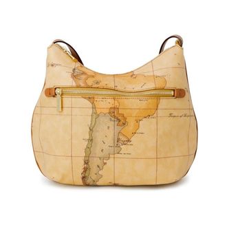 Alviero Martini 1A Classe Femme, Sacs, Beige, Taille: ONE Size Sac en Coton Beige Collection Automne/Hiver