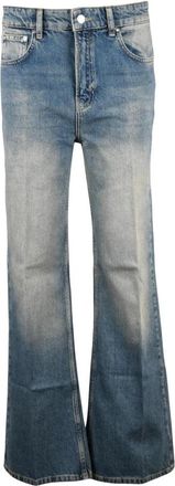 Moschino Jean bootcut taille basse - Femme - Jeans - Bleu - Taille: W27