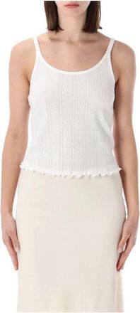 R&oacute;he Femme, Tops, Blanc, Taille: 40 FR Hauts sans manches