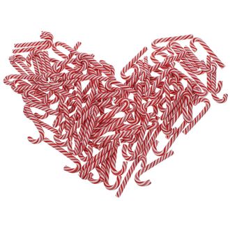 BESPORTBLE SEWACC 100 St&uuml;ck Weihnachts Zuckerstangen Anh&auml;nger aus Langlebigem Harz Kompakt Ca 5X12cm Glatte Oberfl&auml;che Selbstgemacht Bastelzubeh&ouml;r f&uuml;r Haarschmuc