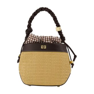Ganni Shoulder Bag - Brown