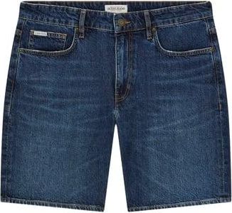 Guess Short en denim de coton m&eacute;lang&eacute;