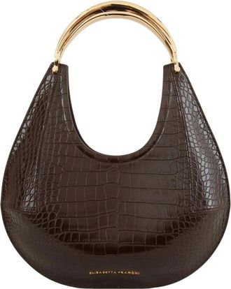 Elisabetta Franchi Femme, Sacs, Brun, Taille: ONE Size Borsa