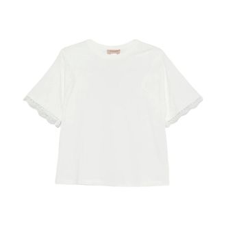 Twinset Damen, Oberteile, Wei&szlig;, XSGr&ouml;&szlig;e