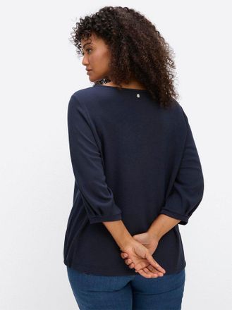 Sheego Sweater Sweatshirt 3/4-Arm