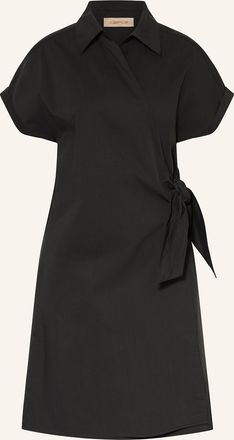 Cartoon Cartoon Wickelkleid schwarz