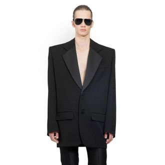Saint Laurent Oversized Tuxedo Blazer