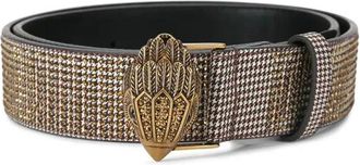 Kurt Geiger Ceinture Kensington 38 - Femme - Accessoires - Jaune - Taille: S/M