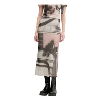 Desigual Jupe en tulle - Femme - Jupes - Multicolore - Taille: 40 FR