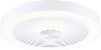 Paulmann 71179 Volea LED-Deckenleuchte LED 4 W, 18.5 W Wei&szlig;, Silber