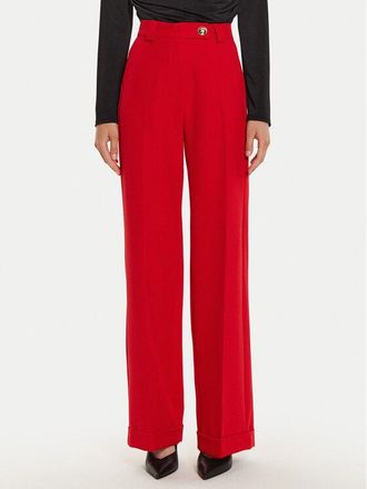 Maryley Stoffhose 24IB563/43MA Rot Regular Fit