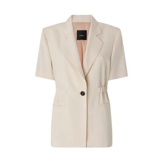 Pinko Pinko, Femme, Vestes, Beige, Taille: 34 FR Blazers