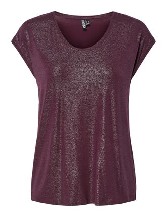 Pieces Pcalice Ss Glitter Tee JRS Noos Bc