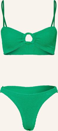 Hunza G Bustier-Bikini Misty gruen