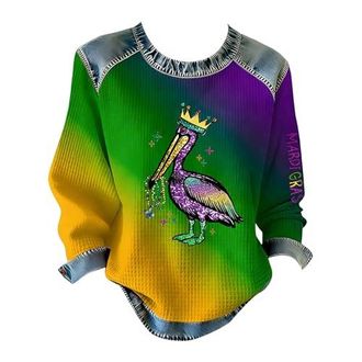 Generic Sweat &agrave; capuche imprim&eacute; &eacute;crevisses l&eacute;opard homard manches mignonnes, rose gold, 3XL