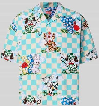 Kenzo Freizeithemd mit Allover-Motiv-Print