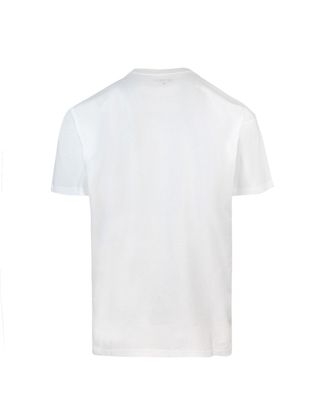Carhartt Work in Progress Mens T-Shirt Pocket Heart White-Red Cotton Single Jersey T-Shirts White/red And Polos