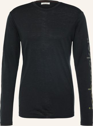 Icebreaker Funktionsshirt Merino 150 Tech Lite Aus Merinowolle schwarz