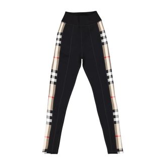 Burberry Femme, Pantalons, Noir, Taille: 40 FR Training Leggings