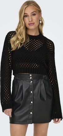 Only Strickpullover ONLSMILLA SHORT PULLOVER L/S KNT NOOS