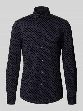 HUGO BOSS Slim Fit Businesshemd mit Kentkragen