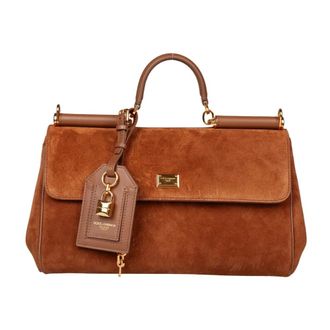 Dolce & Gabbana My Sicily Handbag - Femme - Sacs - Brun - Taille: ONE Size