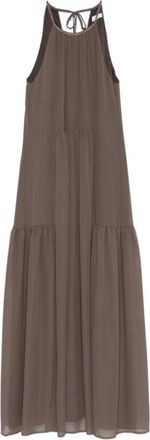 PESERICO Femme, Robes, Brun, Taille: 36 FR Peserico Robes Brown