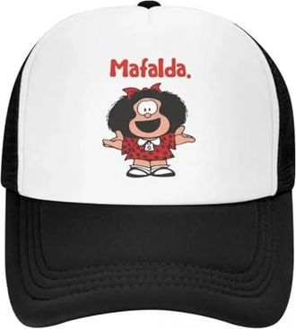 Generic Casquette personnalis&eacute;e Quino Style Bande dessin&eacute;e Camionneur pour Femmes et Hommes Ajustable Casquette de Baseball Adulte d&eacute;t&eacute; Papa Cadeaux Les Sport