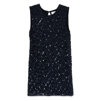 P.A.R.O.S.H. Blaues Elegantes Kleid f&uuml;r Frauen - - Tops - Damen - Blau - M
