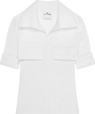 Courr&egrave;ges Top - Blanc