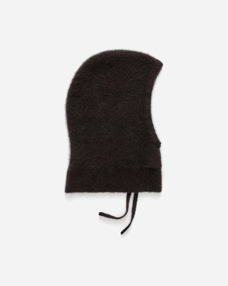 Arket Balaclava Aus Alpakawolle Und Wolle -Braun