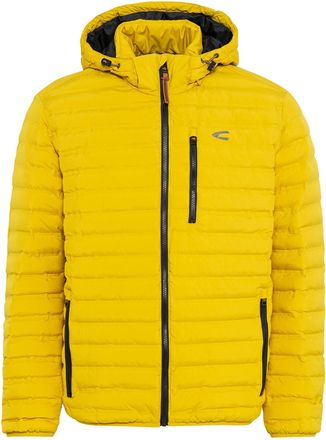 Camel Active Herren wasserdichte teXXXactive Funktionsjacke in Steppoptik Gelb, menswear-60