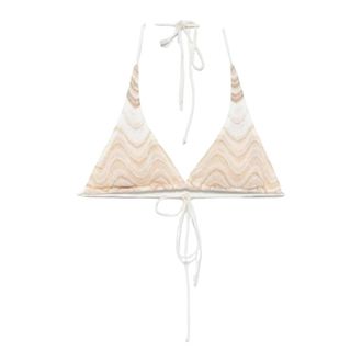 MC2 Saint Barth Guiana Vollverstellbarer Triangel-Bikini-Top - - Swimwear - Damen - Beige - M