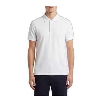 Fay Baumwoll-Polohemd - - Tops - Herren - Wei&szlig; - 2XL